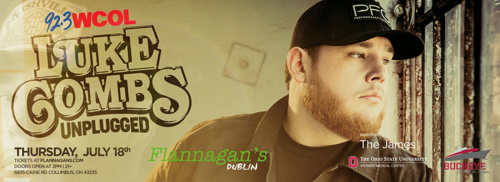 Luke Combs Adds Acoustic Benefit Concert with The Cadillac Three & More ...